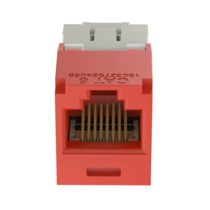TestEquity: Panduit CJ688TGRD-24 Mini-Com TG Jack Module, Cat 6 UTP ...