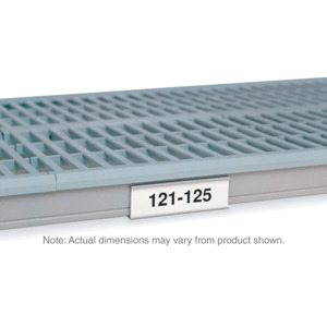Metro 9989X1 Label Holder for MetroMax i Industrial Plastic Shelving ...