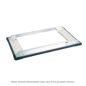 Metro D2460NP Made-to-Order Truck Dolly for 24"x60" Shelving, Aluminum ...