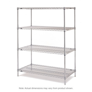 TestEquity: Metro EZ1860BR-4 Super Erecta 4-Shelf Industrial Wire ...