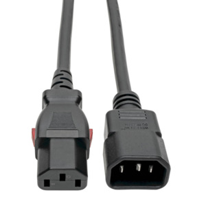 Tripp Lite P004-L10 Power Extension Cord, Locking C13 to C14 PDU Style ...