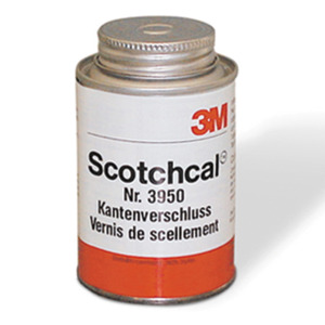 3M 3950 Edge Sealer, Premium Performance Level, Transparent, 8 oz Felt ...