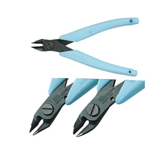 Xuron 9100 Micro-Shear Heavy Duty Flush Cutters, Oval Head | Techni-Tool