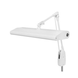Dazor 125C3-WH-DL Task Light, Fluorescent, 45W, Classic Arm, 33" Reach ...
