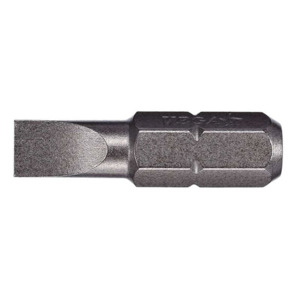 Vega 125F01A Insert Bit, Slotted, 1/4" Hex, .024 x .109 Tip, 1"L ...