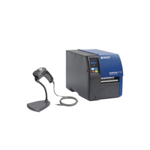 Brady 176714 Label Printer, with CR1500 Barcode Scanner & Software Kit ...
