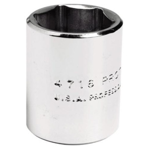 TestEquity: Proto J4708 Standard Socket, 1/4" Drive, 6 Points, 1/4 ...