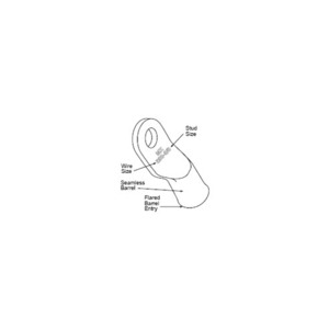 TestEquity: Molex 19221-0060 Ring Tongue Terminal 6AWG Copper 55.9mm Tin