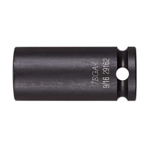 TestEquity: Vega 20382 Impact Socket, 3/8" Square, 3/8" Tip, 2", SAE