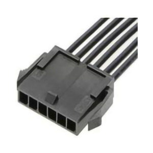 Molex 214752-1063 DC Power Cords Micro-Fit 3.0 Sr P-P 6 Circuit, 600 mm, Sn | JensenTools