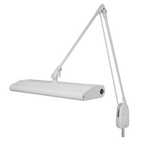 Dazor 2234C-DG-CW Task Light, Fluorescent, 30W, Classic Arm, 43" Reach ...