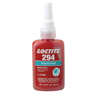 Loctite 232774 Threadlocker, Wicking Grade/High Temperature, Green, 50 ...