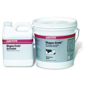 Loctite 235572 Concrete Repair Activator, Fixmaster Magna-Crete, Gray ...