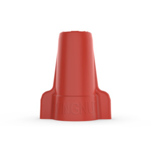 TestEquity: Ideal 30-452J Wing-Nut Wire Conn, Model 452 Red, 300/Jar