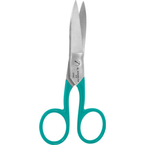 Excelta 299EC Scissors, Serrated Outside Edges, Stainless, OAL 5 ...