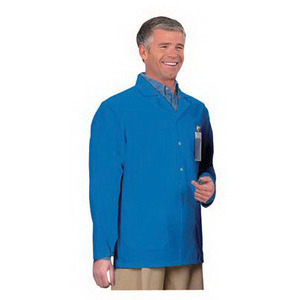 Worklon 6101-S Coat Unisex Microstat Royal ESD Short Size Sl | Techni-Tool
