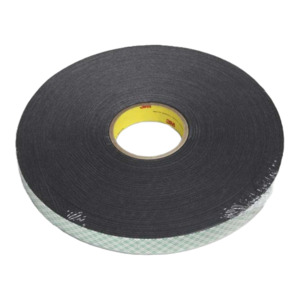 3M 7000123320 Double Coated Urethane Foam Tape 4052, Black, 1" x 72 yd ...