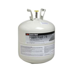 TestEquity: 3M 7000046582 Foam Fast 74 Cylinder Spray Adhesive, Orange ...