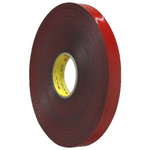 TestEquity: 3M 7000123930 VHB Tape 4646, Dark Gray, 1" x 36 yd, 25 mil ...