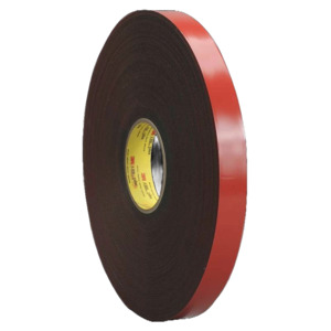 3M 7010374063 VHB Tape 4655, Dark Gray, 1" x 36 yd, 62 mil, Small Pack ...