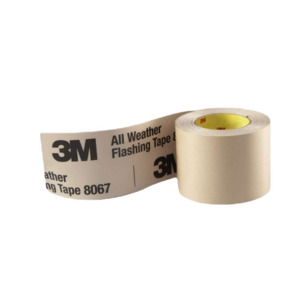 3M 7000124877 All Weather Flashing Tape 8067 Tan, 9"x75 ft, Slit Liner ...
