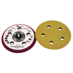 TestEquity: 3M 7100042434 Back-up Disc Pad, Hookit, 5" Dia, D/F Low ...