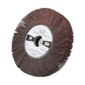 TestEquity: 3M 7100086975 Flap Wheel 741A, 6" x 1" x 1" 60 X-weight