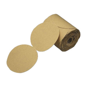 3M 7000118109 Abrasive Paper Disc, Stikit Gold, 5" Dia, A/O, P500 Grit ...
