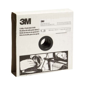 TestEquity: 3M 7000118503 Utility Cloth Roll 314D, P120 J-Weight, 1" x ...