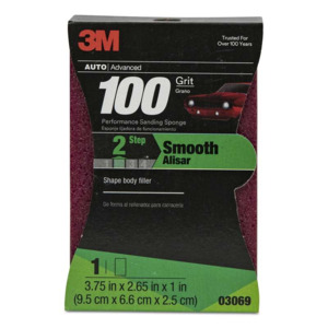 3M 7000120182 Performance Sanding Sponge, 03069, 1 inch x 2-5/8 inch ...
