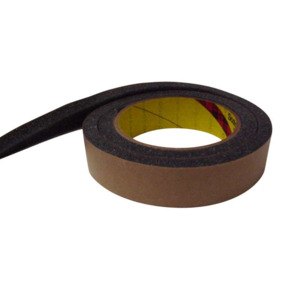 TestEquity: 3M 7000123396 Urethane Foam Tape 4317, Charcoal, Gray, 3/8 ...