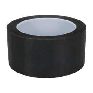 3M 7010045177 Polyester Film Tape 850, Black, 18 in x 72 yd, 1.9 mil, 1 ...