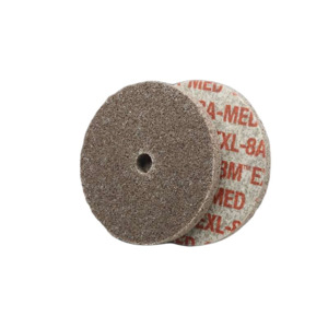 3M 7010329593 Scotch-Brite EXL Unitized Wheel, XL-UW, 8A Medium, 4 in x ...