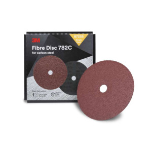 3M 7100109880 Abrasive Fiber Disc, 7 x 7/8", 36+ Grit, 782C Series ...