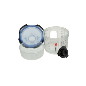 3M 7100134639 PPS Series 2.0 Spray Cup System Kit, 26328, Micro (3 fl ...