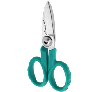 Excelta 299P Scissors, Kevlar Straight, Stainless 1.75" Blade, Serrated ...