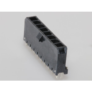 Molex 43650-0821 Micro-Fit 3.0 Vertical Header, 3.00mm Pitch, Single Row, 8 Circuits, with PCB ...