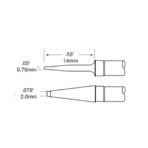 TestEquity: Metcal TFP-BLP2 Soldering Tip, Rework Cartridge, Tweezer ...