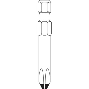 TestEquity: ASG 64497 ACR Phillips® Anti-Camout Recess Bit #2