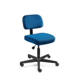 TestEquity: Bevco 5000-F-BLU-3850S/5 Fabric Chair, Non-Tilt, HF Casters ...