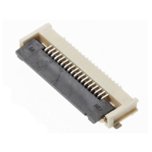 Molex 505278-1733 FFC & FPC Connectors, 0.5 FFC Zif Btm Cont 17 Circuit, Right-Angle Front Flip ...