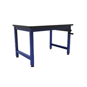 Production Basics 2400 Hand Crank Adjustable Workstation 4 Post 30x48 ...