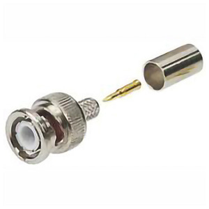 Pomona 6741 BNC (F) Bulkhead Receptacle, Isolated Ground, Teflon, 75 ...