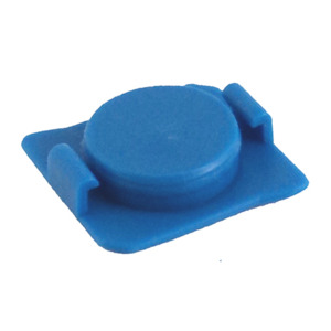 TestEquity: Techcon 730000CB-1000 End Cap, 30/55cc, Polyethylene, Blue ...