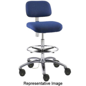 TestEquity: Bevco 8551-BKV-CARD5S Chair, Tall, Black, Vinyl, Aluminum ...