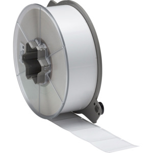 TestEquity: Brady A55-6-483 UltraAggressive White Polyester THT Label ...