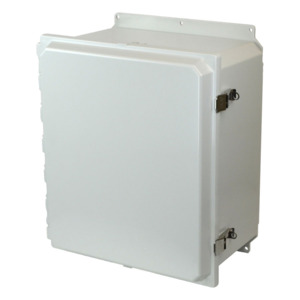 Allied Moulded Products AMP1860LF Enclosure, Metal Snap Latch, 18" x 16 ...