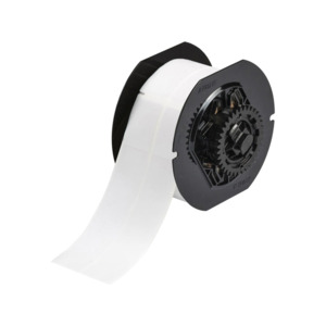 Brady B33-81-427 Labels, Self-Laminating Vinyl, Wrap Around, White ...