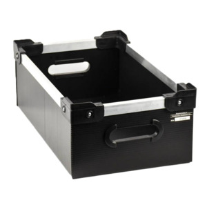 CCI DT4903 Tote Box, Durastat, Conductive, Stackable, 17.5" x 14.25" x ...
