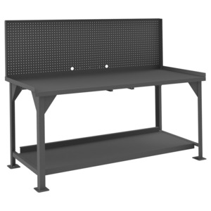 TestEquity: Durham Mfg DWB-3072-BE-PB-95 Workbench, Pegboard, 72 x 30 ...
